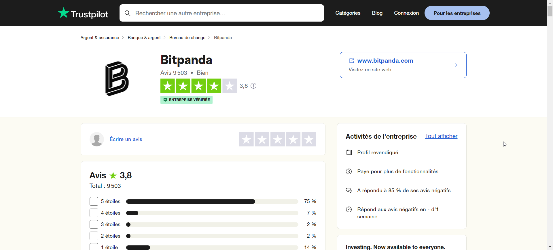 Avis Bitpanda France : Pro, prix et analyse 2025 | Rankia