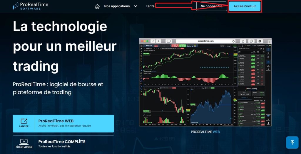 Les 3 meilleurs courtiers avec ProRealTime | Rankia